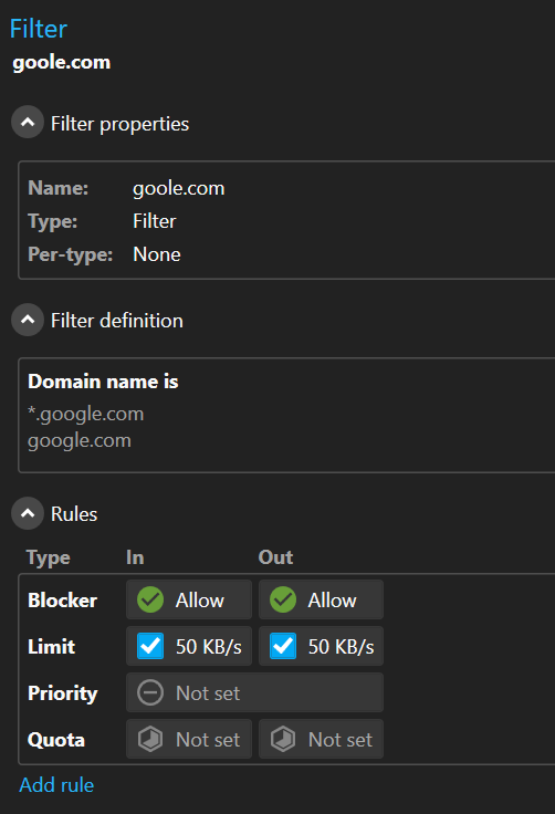 NetLimiter - Galleries